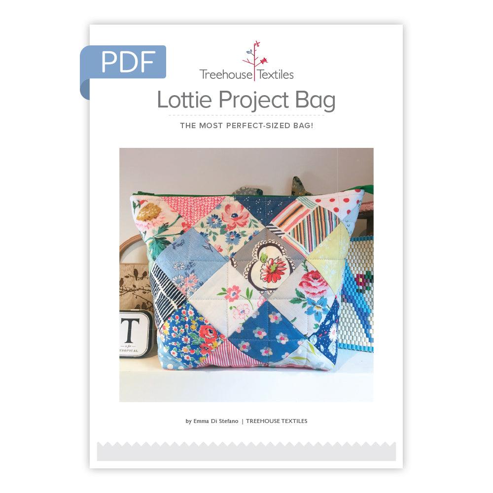 Lottie Project Bag PDF Pattern – Treehouse Textiles