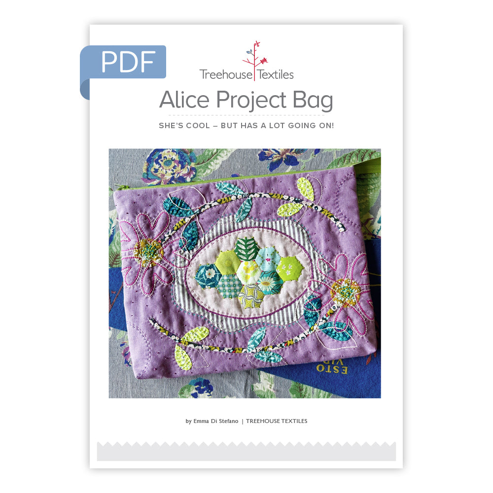 Alice Project Bag PDF Pattern – Treehouse Textiles