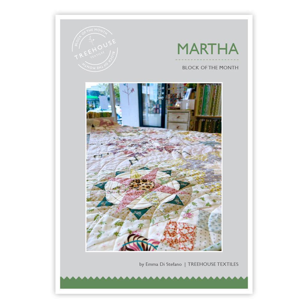 Martha Quilt Pattern – Treehouse Textiles