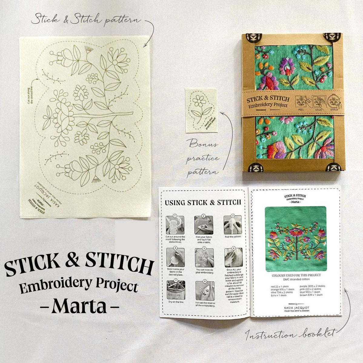 Marta Stick & Stitch Embroidery – Treehouse Textiles