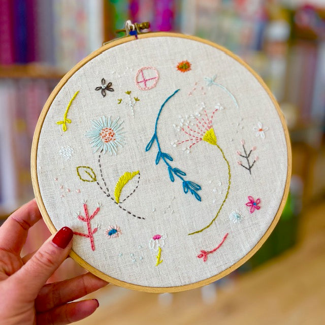 Linen Embroidery Kit – Treehouse Textiles