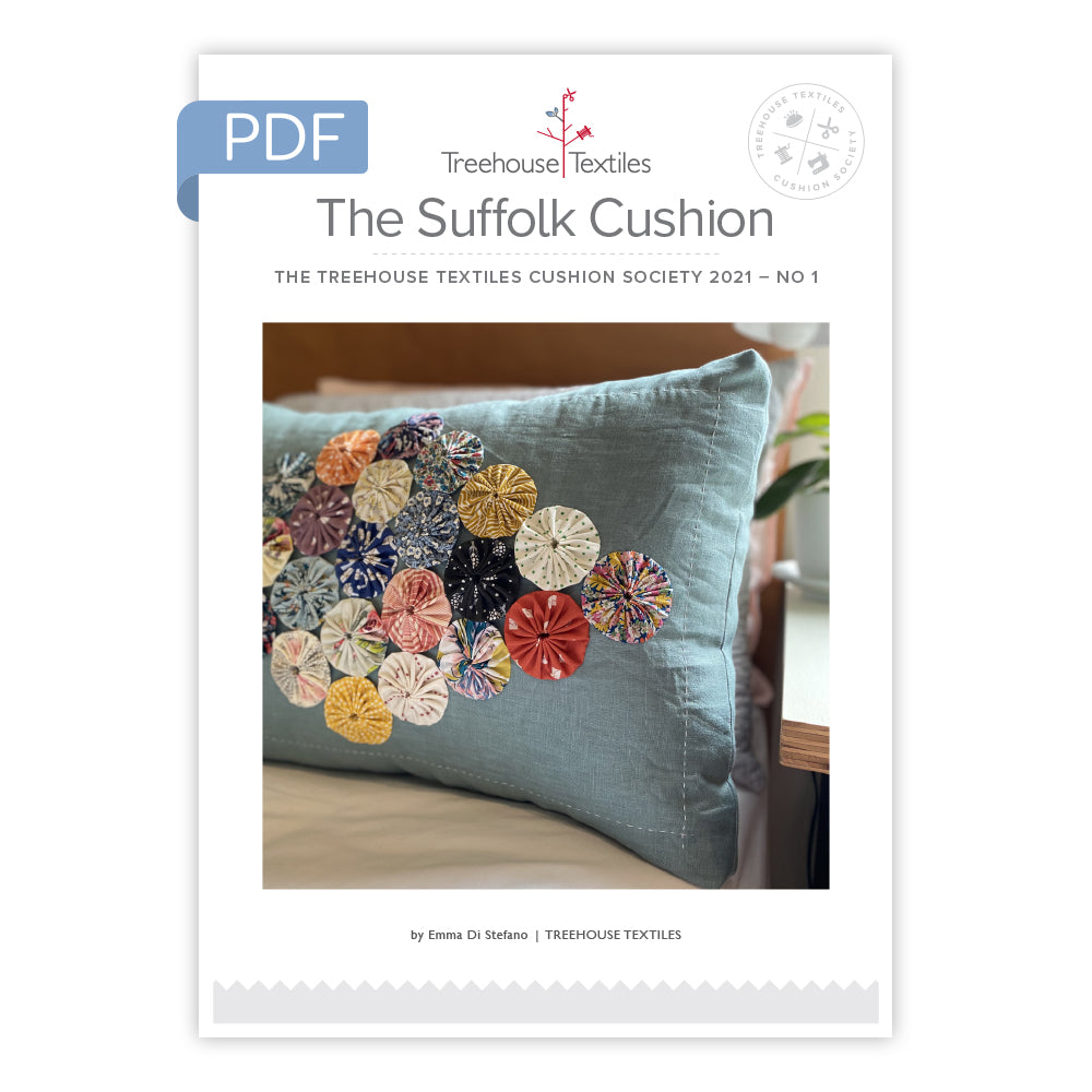 Suffolk Cushion PDF Pattern – Treehouse Textiles