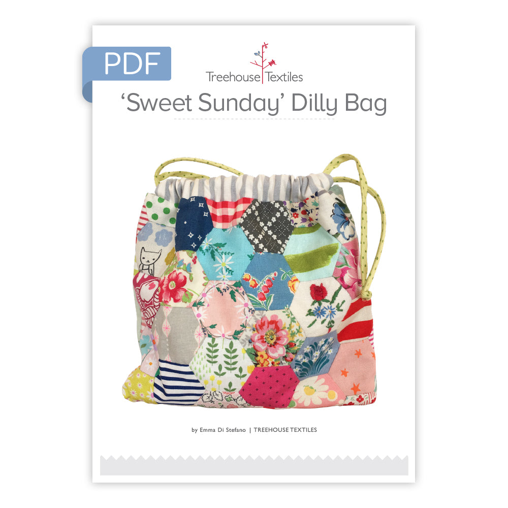 Sweet Sunday Dilly Bag PDF Pattern | Treehouse Textiles