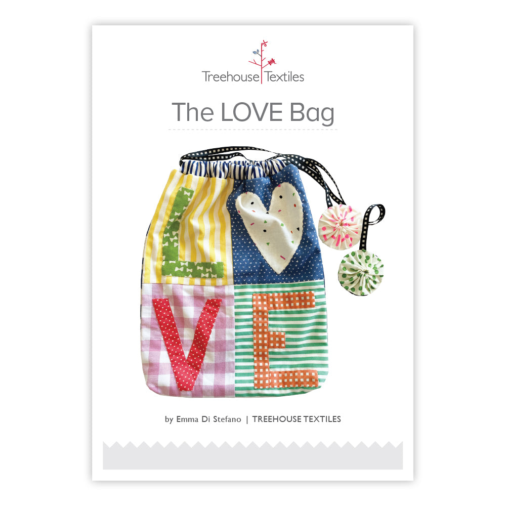 Love Bag Pattern – Treehouse Textiles