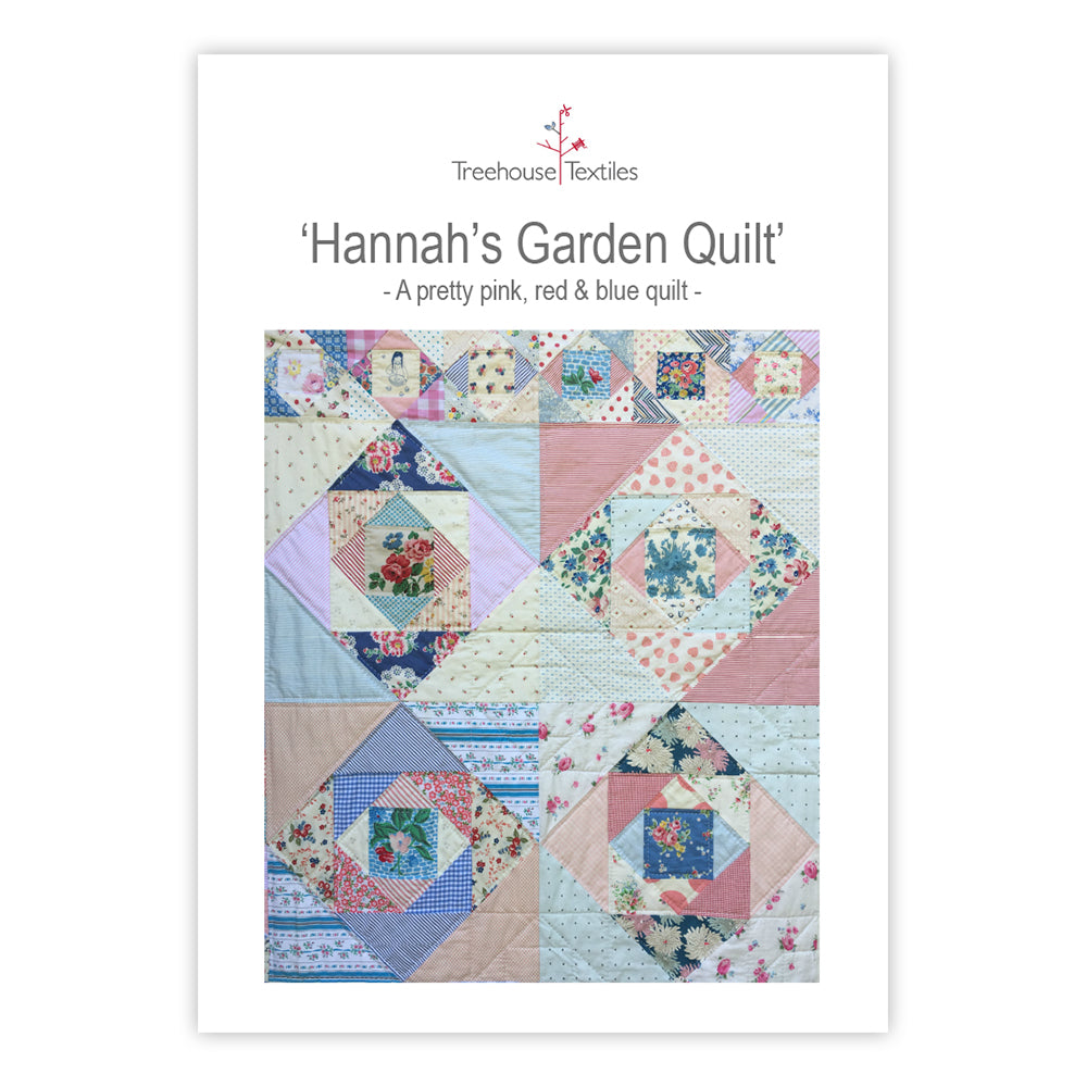 Hannah's Garden Quilt Pattern | Treehouse Textiles