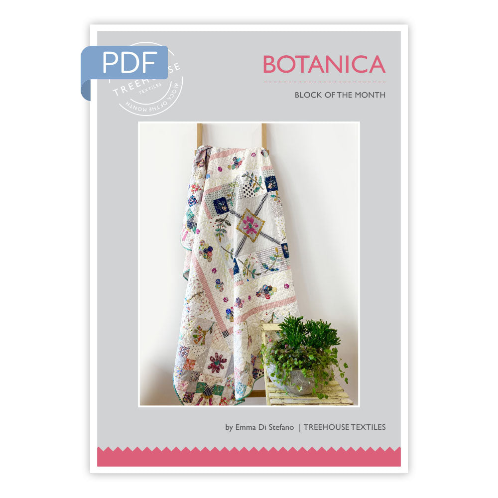 Botanica Quilt PDF Pattern – Treehouse Textiles