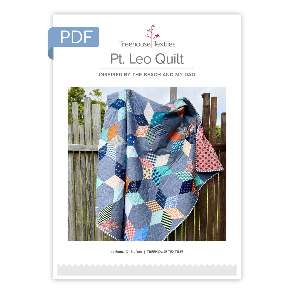 Pt. Leo Quilt PDF Pattern – Treehouse Textiles